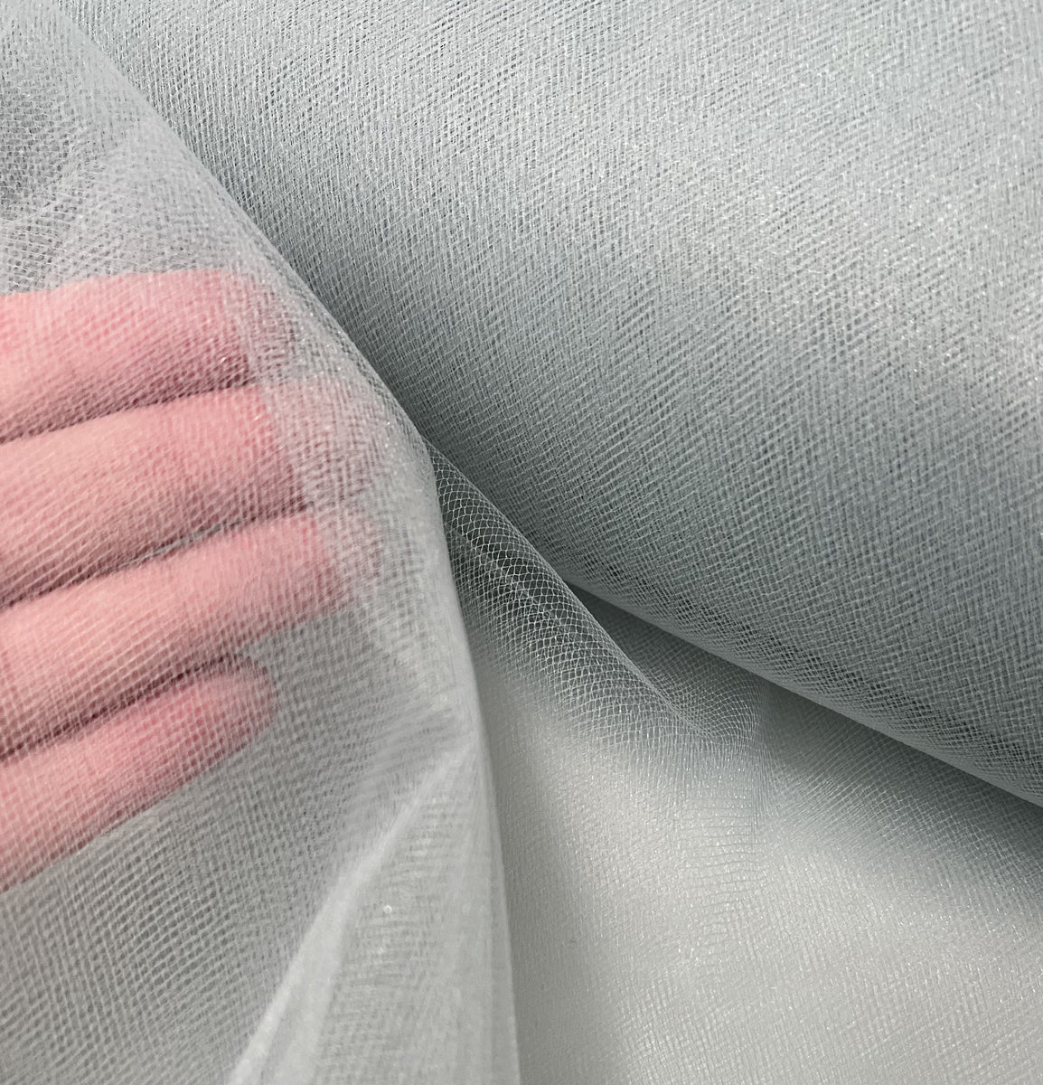 US Tulle Grey – Silk Trader