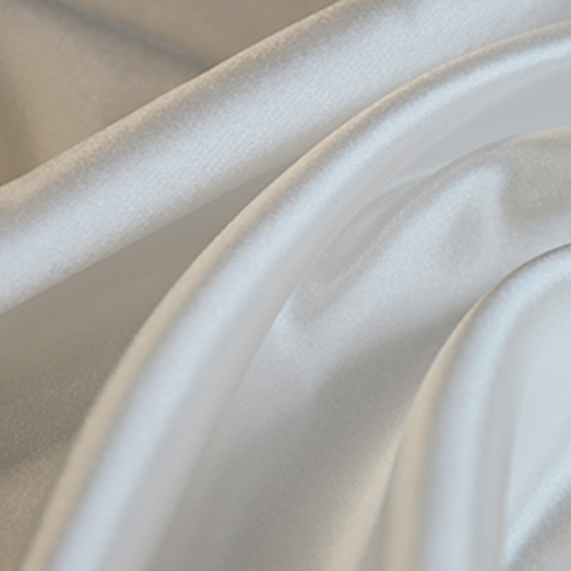 Heavy Satin Lining Off White 150cm | Silk Trader