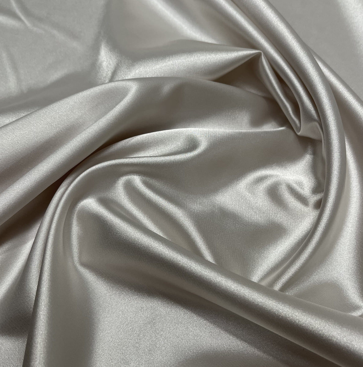 Polyester Stretch Satin Clay | Silk Trader