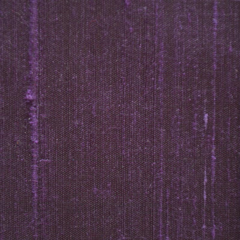 Silk Slubbed Dupion Dark Plum – Silk Trader
