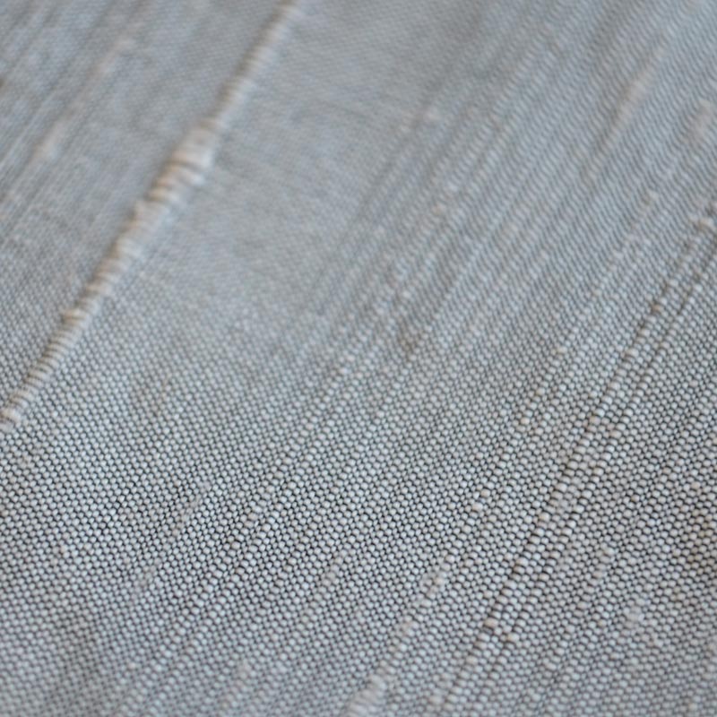 Silk Slubbed Dupion Silver – Silk Trader
